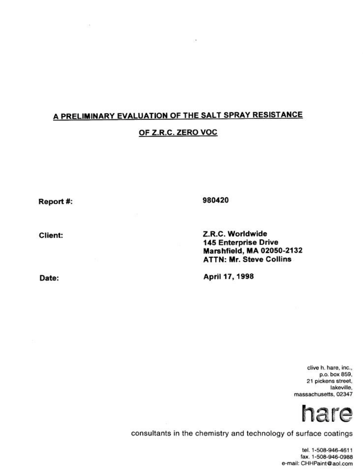 Cold Galvanizing Compound